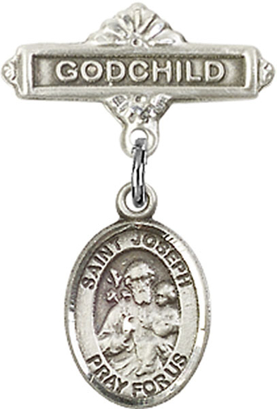 Hail MaryGifts | Jewelry | St Joseph Baby Badge 9580736 | Poshmark